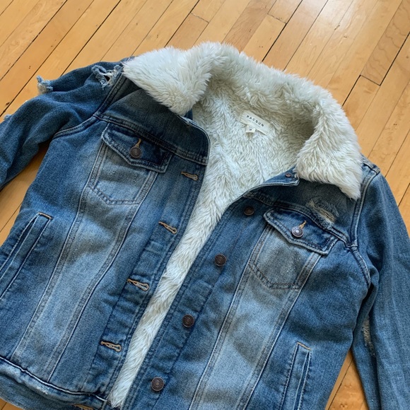 PacSun | Jackets & Coats | Fur Lined Denim Jacket | Poshmark